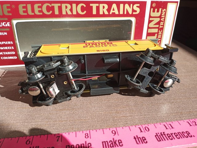 O Scale K-Line RTR Model K-6160 UP Union Pacific Caboose #6160 w ...