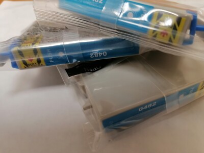 NonOEM T0482 Cyan Ink Cartridge For Epson Stylus Photo R200 R220 R300 ...