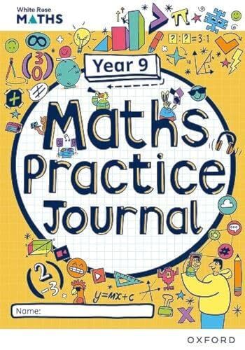 White Rose Maths Practice Journals Year 9... by Davies, Ian Paperback ...