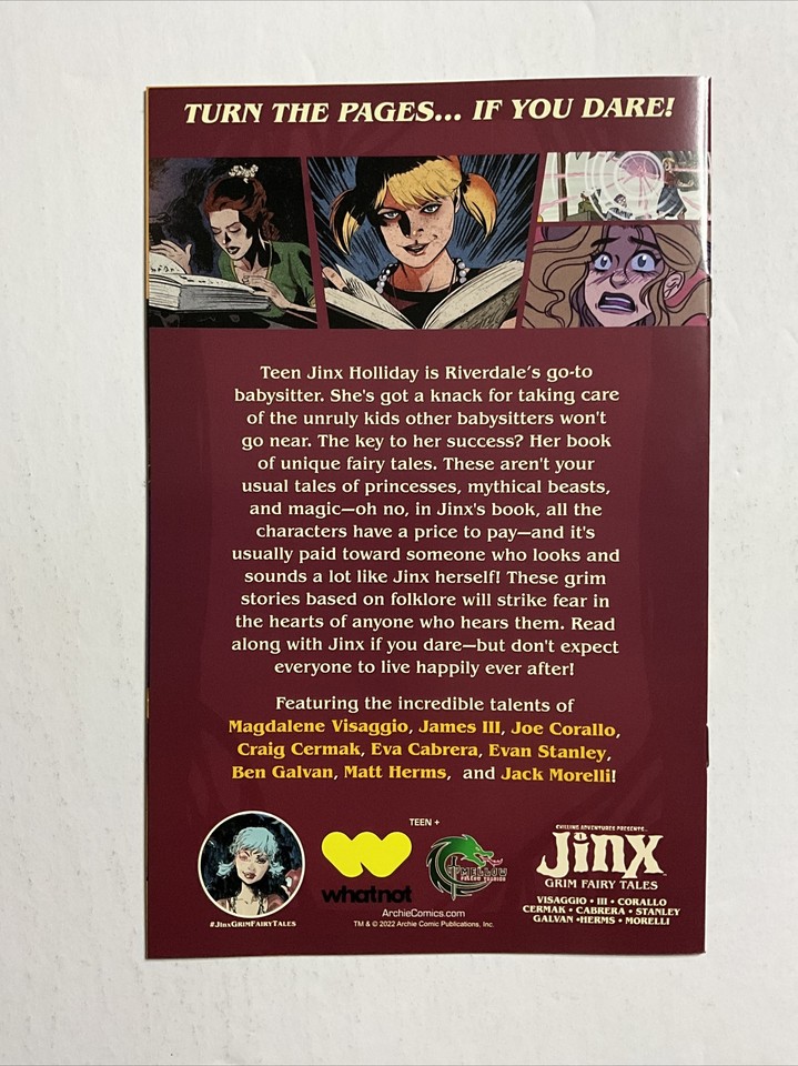 Jinx’s Grim Fairy Tales #1 (2022) 9.4 NM Animal Crossing Homage Variant ...