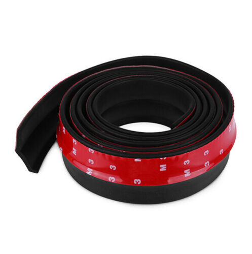 Car Universal Front Bumper Lip Splitter Chin Spoiler Skirt Rubber ...