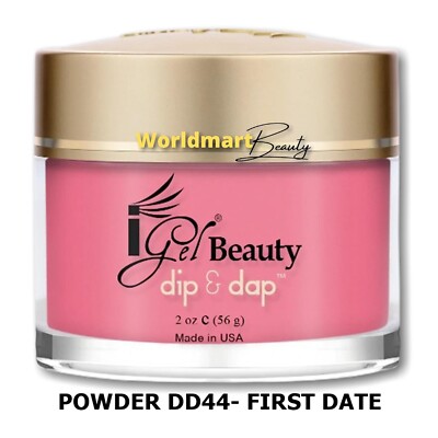 IGel Beauty Dip & Dap Acrylic Dipping Nail Polish POWDER DD44- FIRST ...