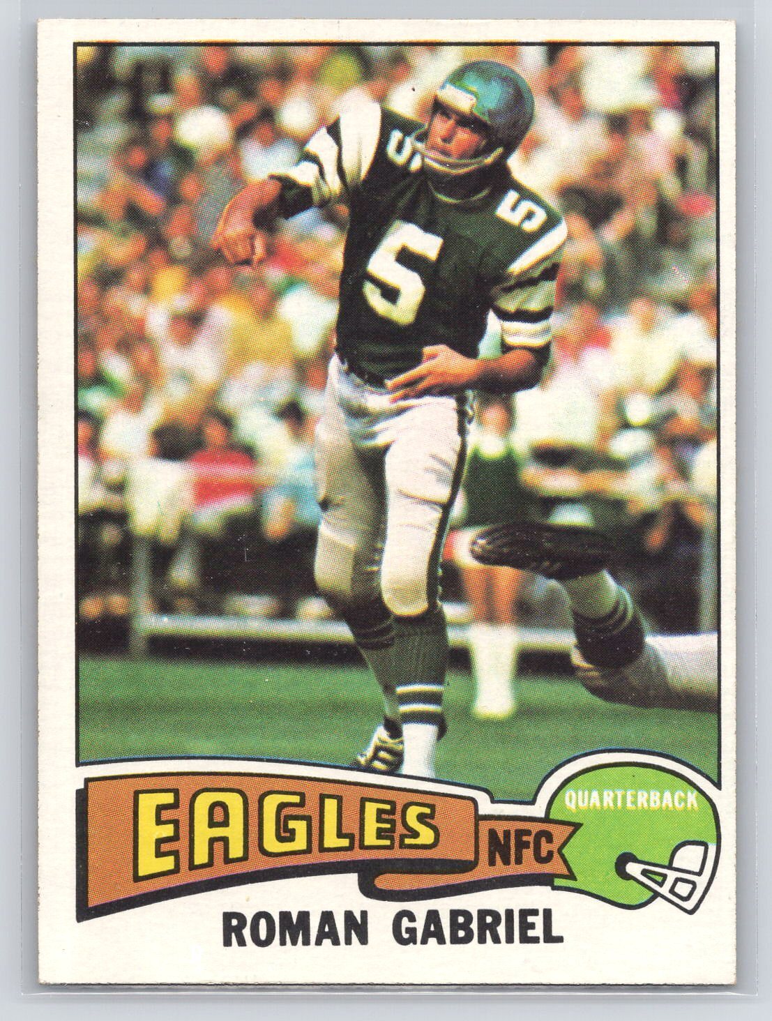 1975 Topps #310 Roman Gabriel - Eagles - Nrmt | eBay