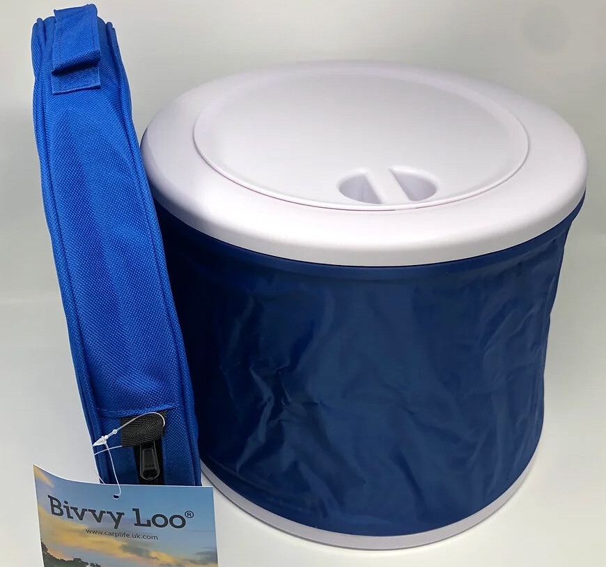 Campervan Toilet Camping Fishing Bivvy Loo - Clean Compact Folding Camp ...
