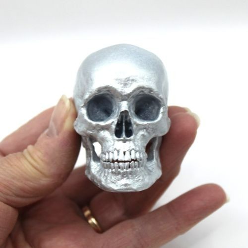 ANATOMICALLY CORRECT Human Skull JAWLESS or FULL Handmade Gothic Xmas ...