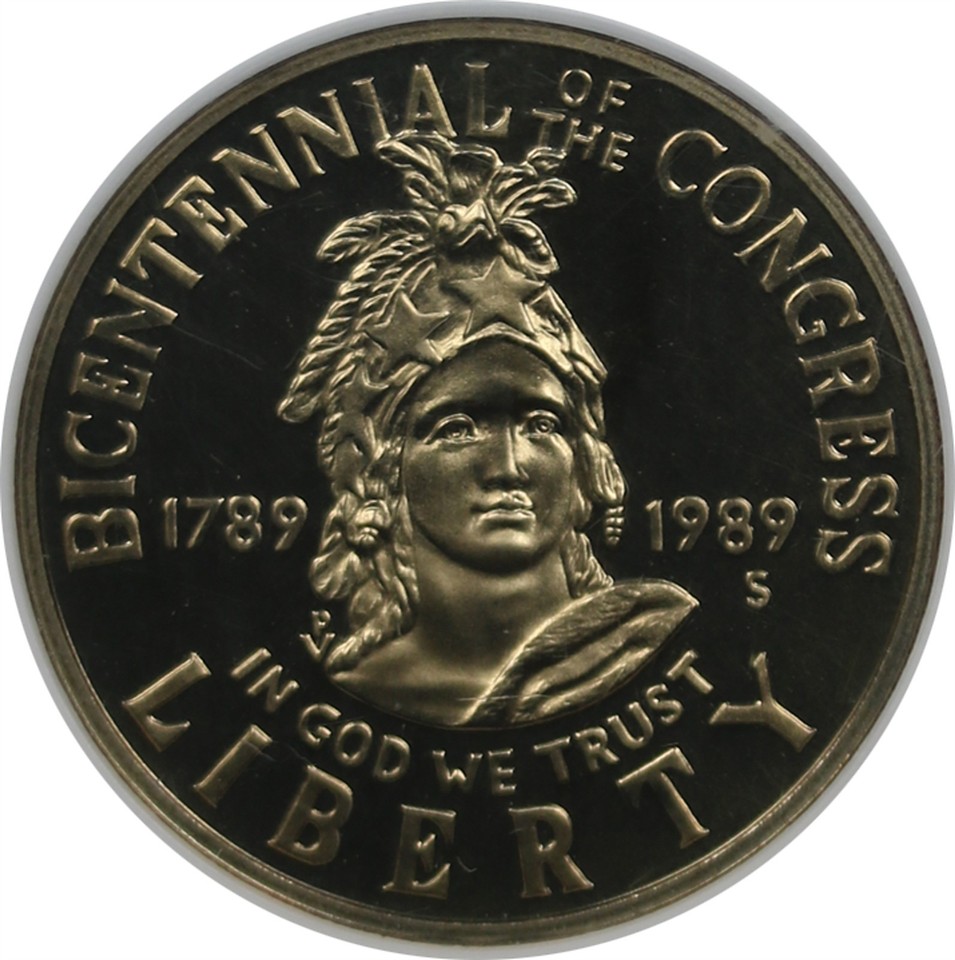 1989-S Congress 50C NGC PF 69 Ultra Cameo Modern Commemorative Half ...