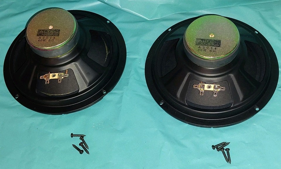 Pair Altec Lansing Woofers from Model 83 Bookshelf Speakers | eBay
