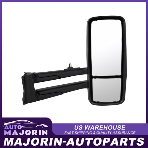 Chrome Door Mirror Power Heated w/ Arm For 2014-2019 Kenworth T680 T880 ...