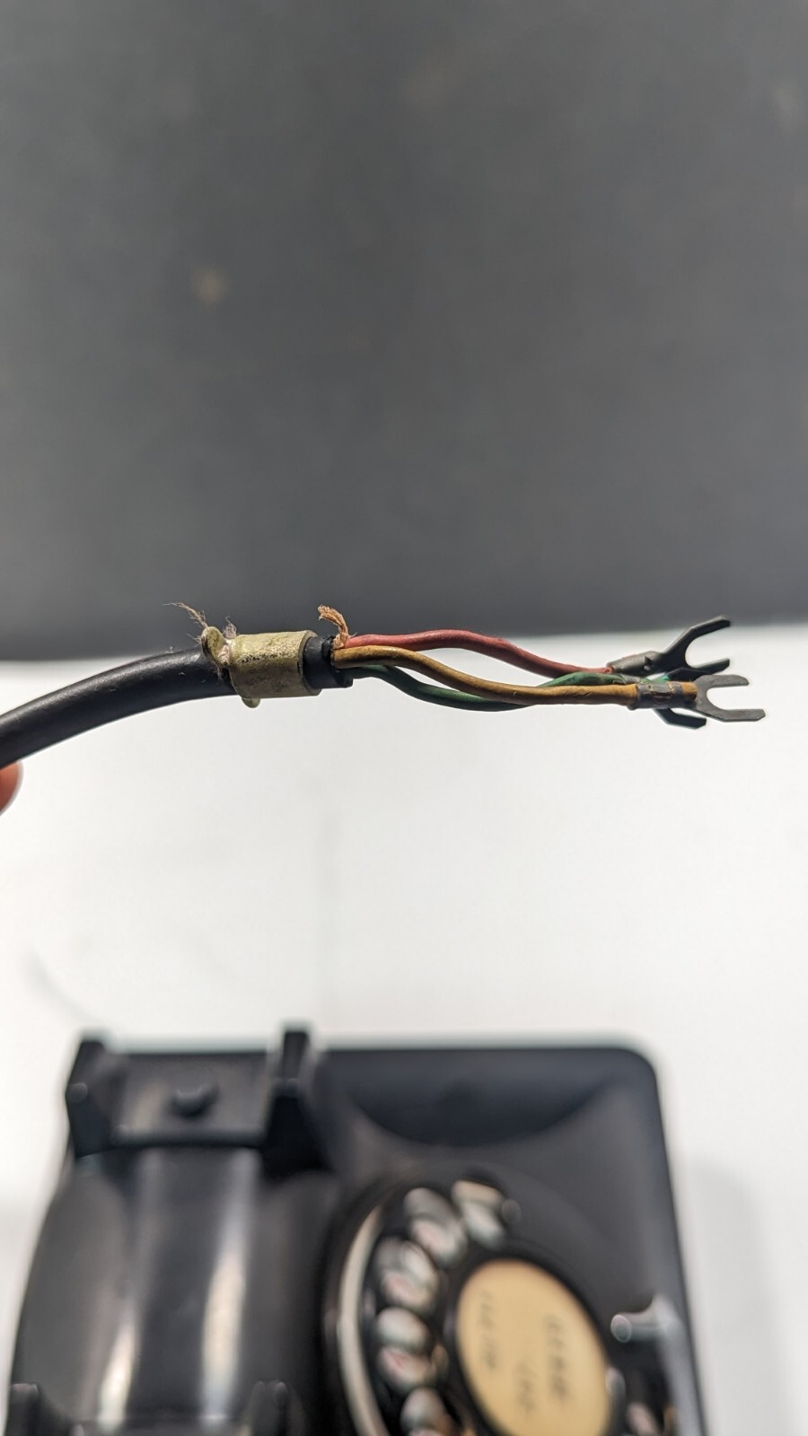 Vintage North Electric MFG Ohio St. Line Ringer Rotary Dial Telephone ...