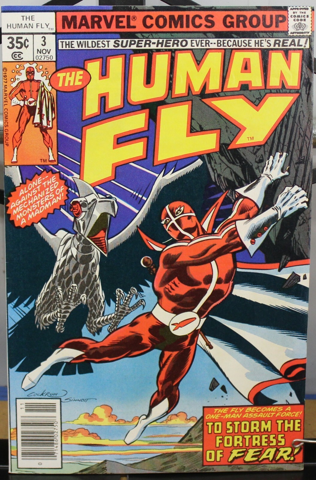 The Human Fly Marvel Comics NO. 3 Nov. | eBay UK