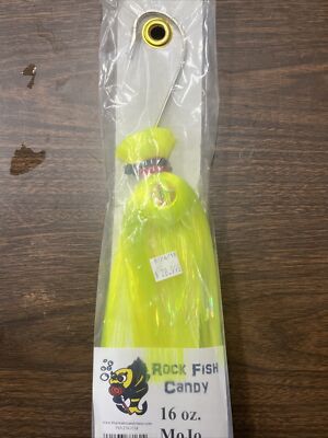 Blue Water Candy Lures Rock Fish Candy 16 Oz Mojo Hook | eBay