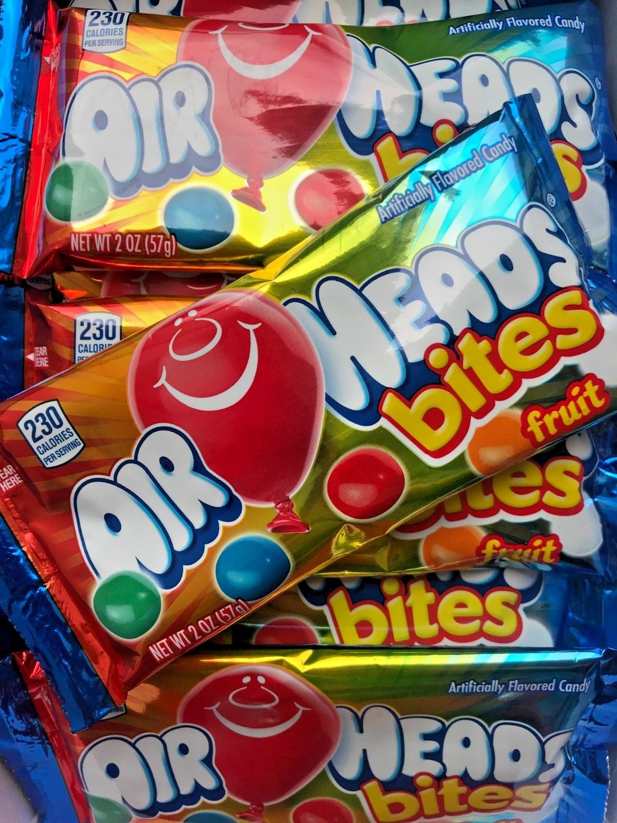 Airhead Bites - 4 PACK - Fruity Bites - 2oz Bags - FREE SHIPPING | eBay