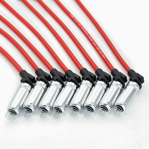 48322 10.5 Wire& 8x 41-962 Spark Plugs For Chevy Silverado GMC 4.8L 5 ...
