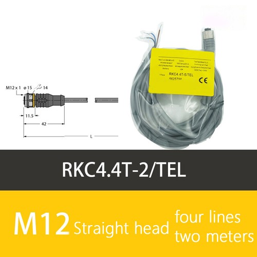 For TURCK Sensor Connection Cable RKC4.4T-2/TEL | eBay