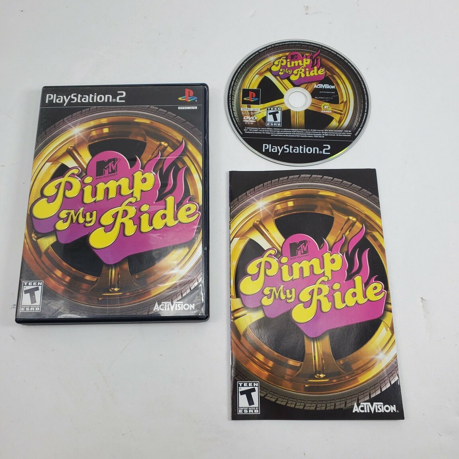 Pimp My Ride (Sony PlayStation 2 2006) PS2 Complete with Manual and ...