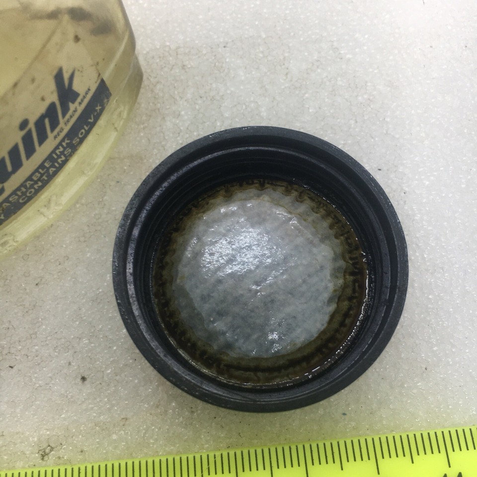 Vintage Parker Super Quink Royal Blue 2 FL OZ 57cc Fountain Pen Ink ...