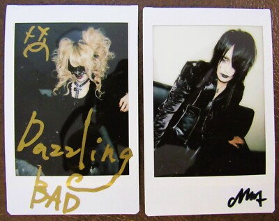 DazzlingBAD ~iT + MASA Signed Cheki Set~ INSTAX Photos チェキ VISUAL KEI ...
