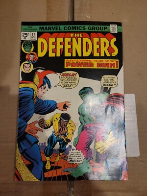 The Defenders #17 1st Appearance Wrecking Crew Marvel Comics 1974 Vf- 7 ...