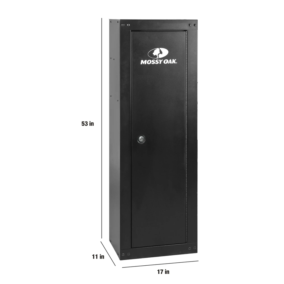 8 Gun Security Cabinet Stack Rifle Safe Storage Locker Shotgun Lock ...
