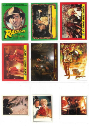 Raiders, Indiana Jones lot of your choice of 10 trading cards, album ...
