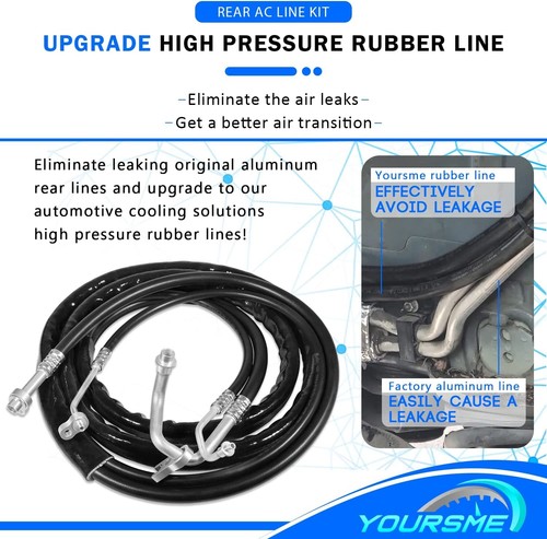 AT34653 Rear AC Line Replacement Lines For GMC Acadia, Buick Enclave ...