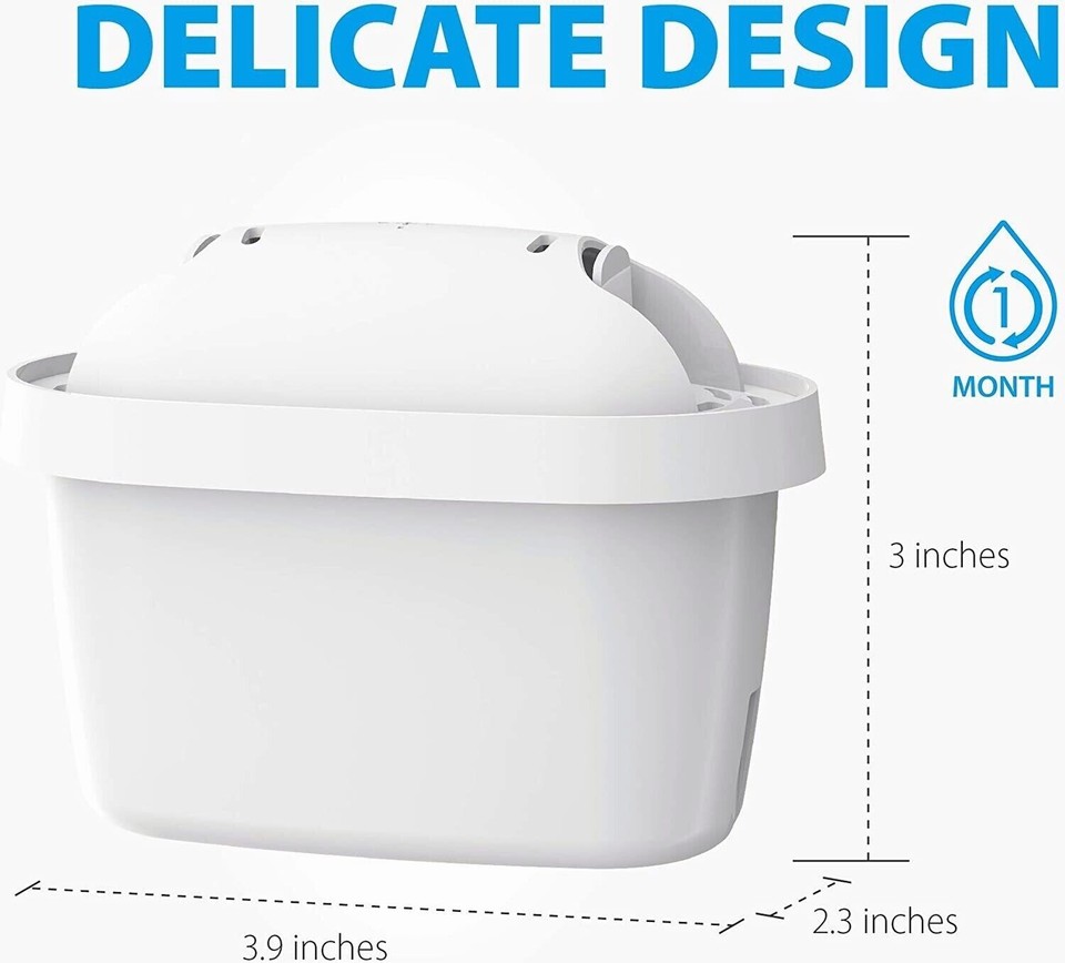 12 Pack Waterdrop Water Filter Cartridges REPLACEMENT BRITA & MAXTRA+ ...