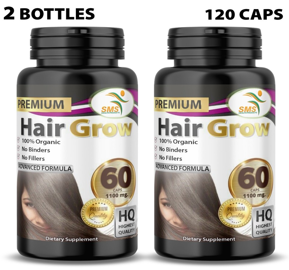 HERBAL HAIR GROW BOOST VITAMINS FAST GROWTH FASTER LONGER THICKER ...