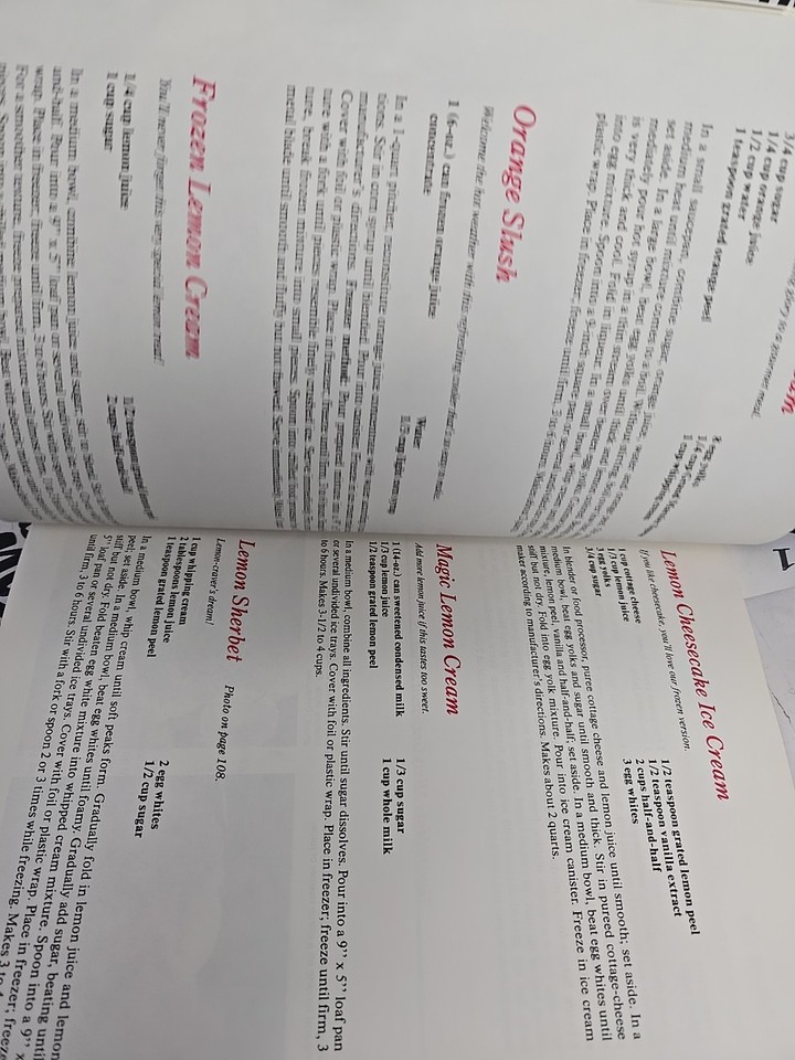 Ice Cream By Mable & Gar Hoffman VTG Cookbook 9780895860408| eBay