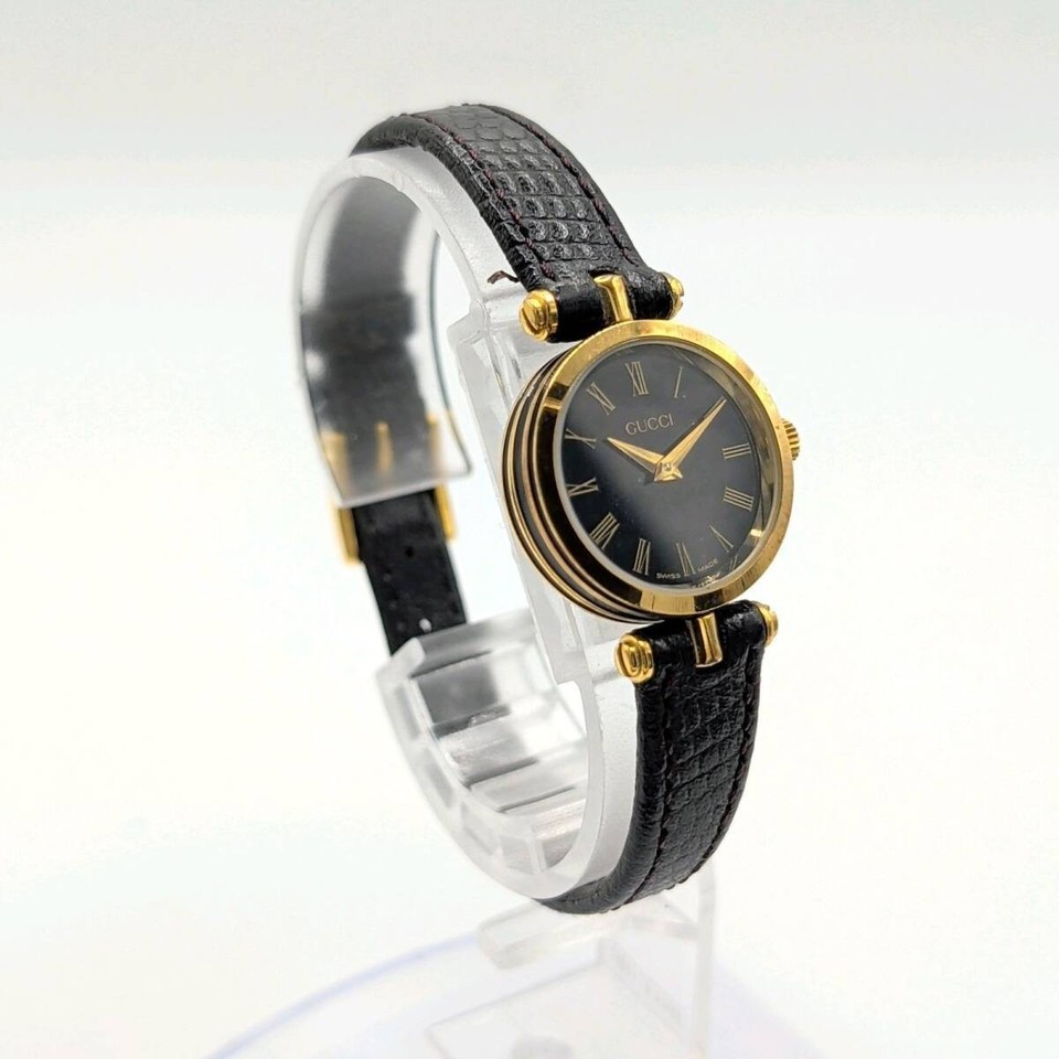 Gucci Y2K Vintage Men's Quartz Watch Round Sherry Line Used From Japan ...