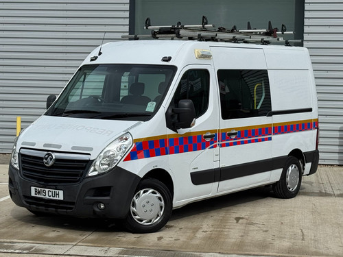 VAUXHALL MOVANO 2.3 CDTI L2 H2 MWB 2019 (19) WELFARE UNIT MESS VAN / 6 ...