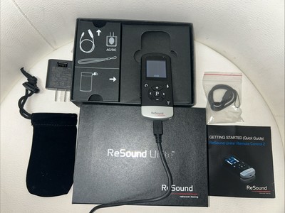 GN ReSound Unite Remote Control 2 - Black Free Shipping Complete w ...