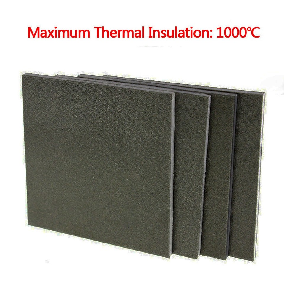 Mould Heat Shield Sheet 300℃ 500℃ 800℃ 1000℃ High Temp Insulation Board ...