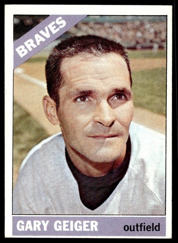 1966 Topps Gary Geiger + Atlanta Braves #286 | eBay