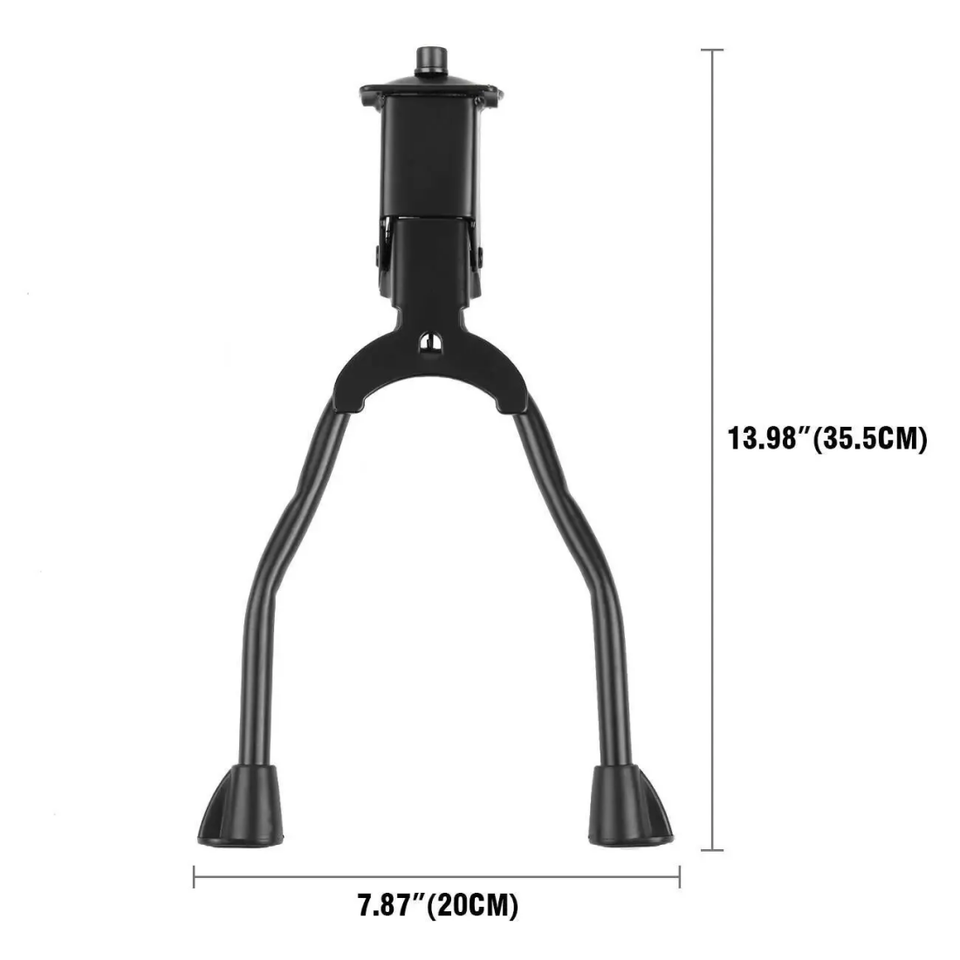 Center Mount Bike Double Leg Kickstand - Spring Cent Height Kick Stand ...
