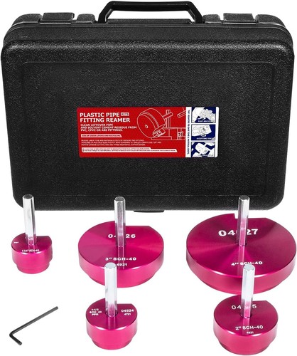 Reed Tool 04520 PPRK5 Clean Ream Extreme Plastic Pipe Fitting Reamer 5 ...