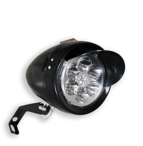 NEW 7 LED Water Resistant LOWRIDER Bicycle Bike Bullet Light with Visor ...