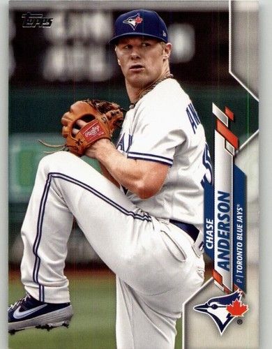 2020 Topps Update Chase Anderson #U-286 Toronto Blue Jays | eBay