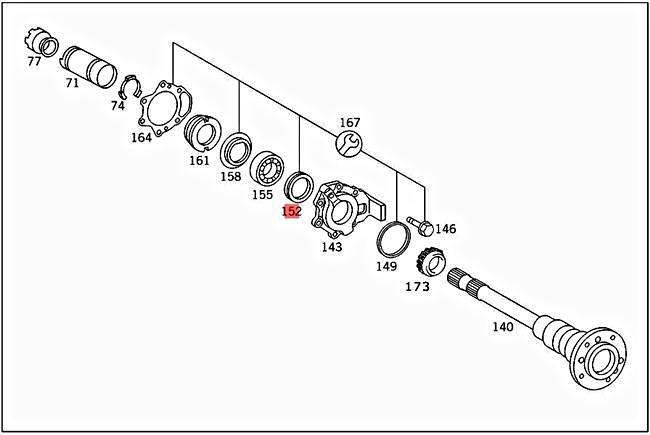 Genuine MERCEDES Left and right Sealing ring 9029970246 | eBay