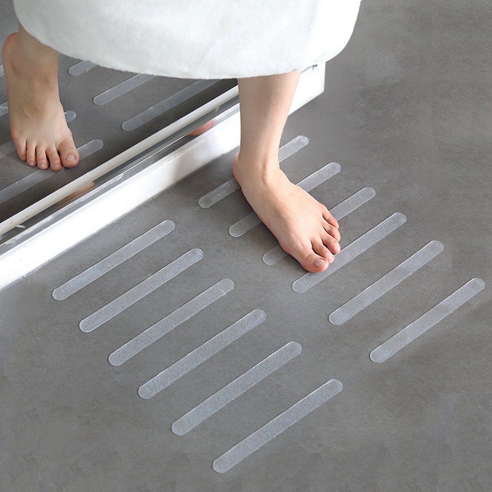Non Slip Bath Stickers Safety Shower Treads Strips Stickers For Bath 12 ...