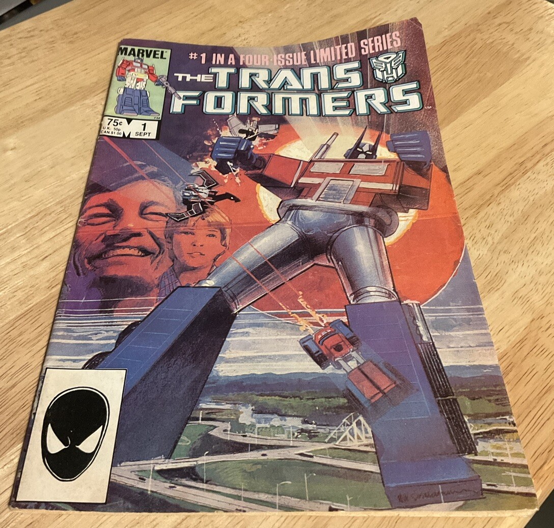 Transformers #1 - 1984 - 1st APPEARANCE OF TRANSFORMERS IN COMICS - VG ...