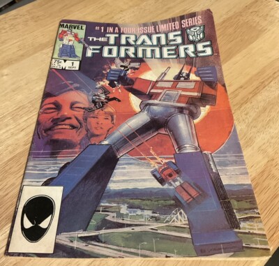 Transformers #1 - 1984 - 1st APPEARANCE OF TRANSFORMERS IN COMICS - VG ...