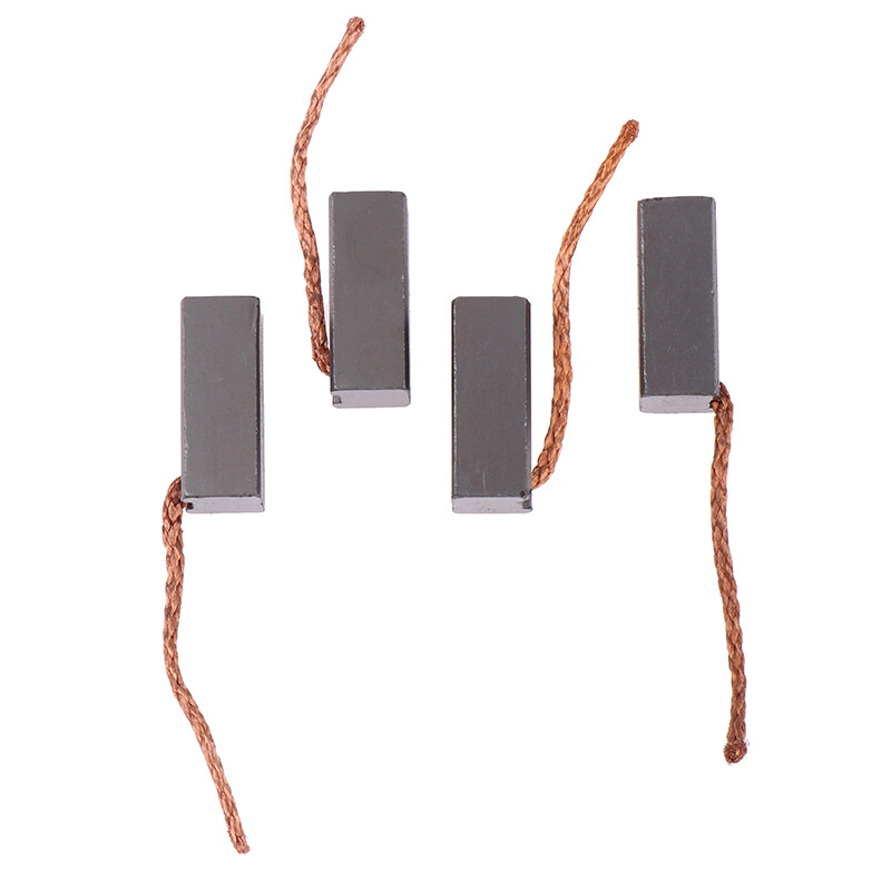 10PCS Generic 8×8×19MM Leads Generator Carbon Brushes Wire Electric ...