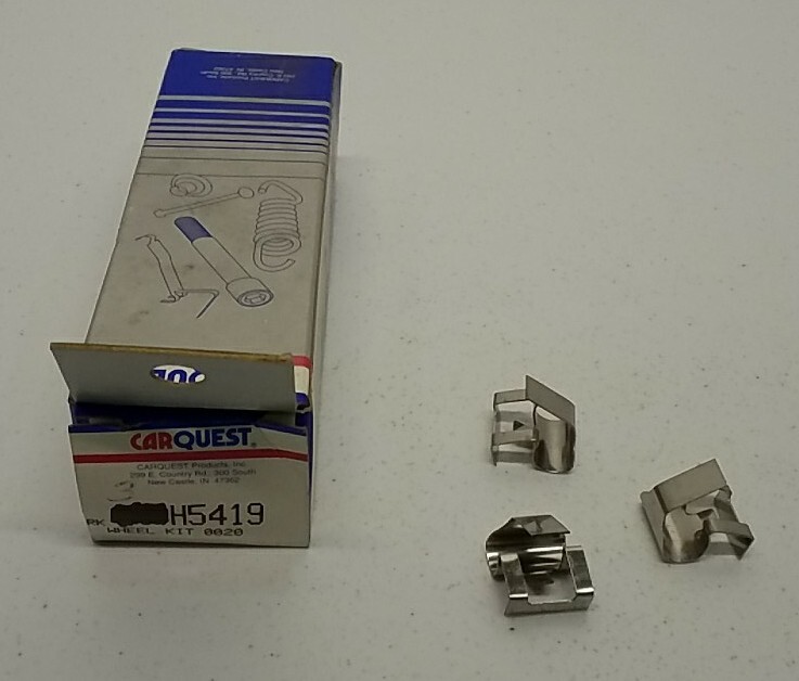 H5419 Carquest Automotive Disc Brake Anti-Rattle Clips Quantity Of 3 ...