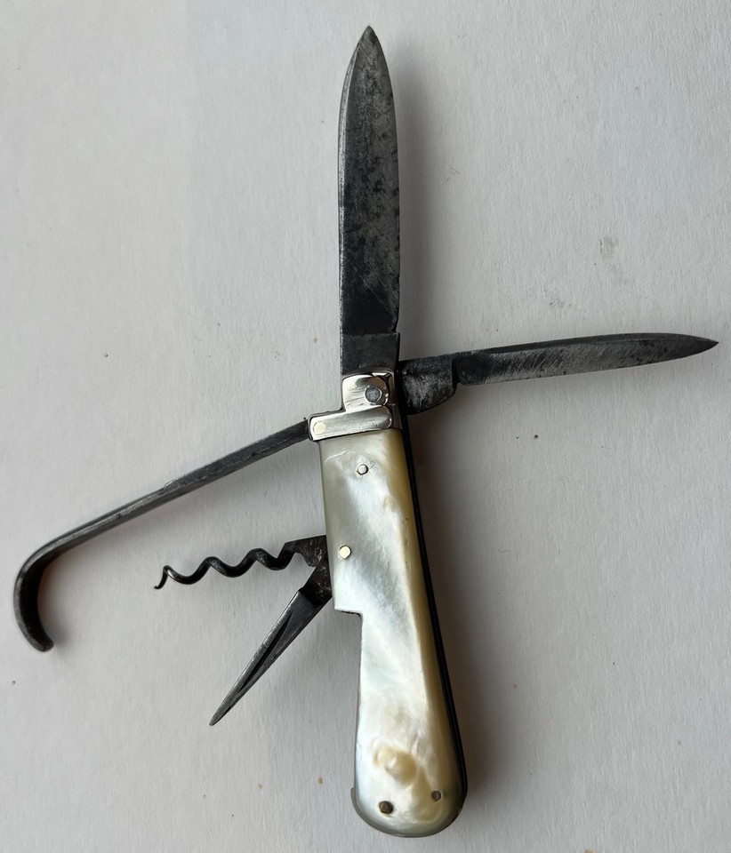 PEARL HDL. HOLLEY MFG. KNIFE CO HORSMAN KNIFE FOR REPAIR. | eBay