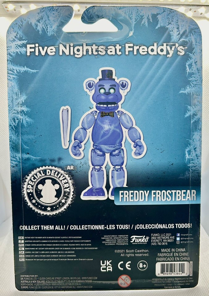 Five Nights At Freddy’s Freddy Frostbear Collectible Action Figure ...