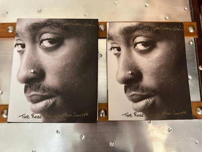Tupac 2Pac The Rose That Grew From Concrete Hardcover & Paperback Rare ...