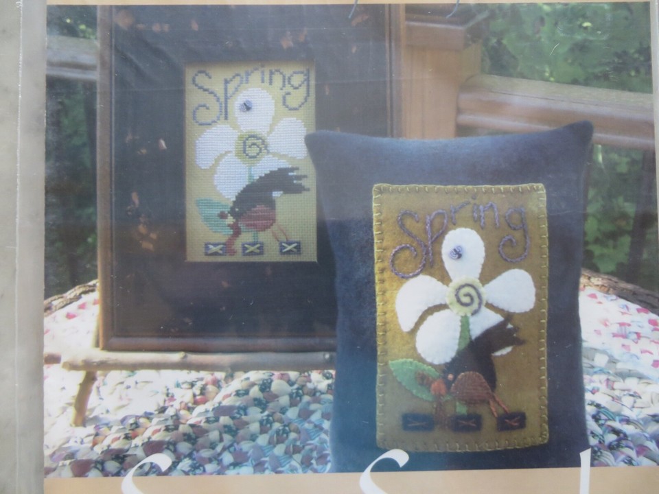 10% Off Samsarah Design Studios Counted X-stitch Chart - Spring Robin ...