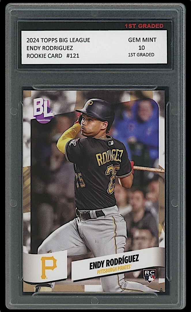 Endy Rodriguez 2024 Topps MLB Big League 1st Graded 10 Rookie Card ...