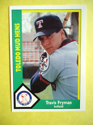 Travis Fryman- 1990 CMC Minors Baseball card #18 - Toledo Mud Hens ...