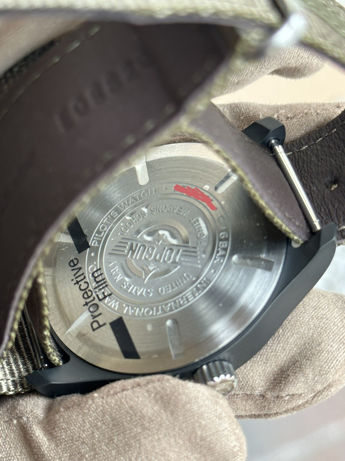 IWC PILOT'S WATCH MARK XVIII TOP GUN EDITION «SFTI» & TOP GUN STOPWATCH ...